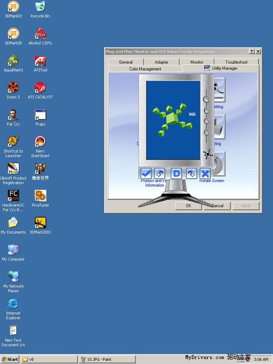 XGI Volari V8测试--快科技--科技改变未来